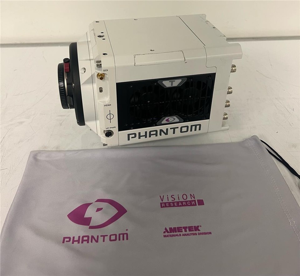 Ametek Phantom T1340 Color, F-Mount- 144GB- 1GBE- 12-BIT-1US Used w ...