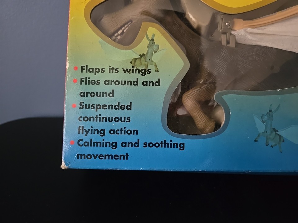 Vintage Flying Ass Donkey Shrek with Flapping Wings Battery Operated ...