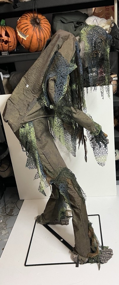 Spirit Halloween Animated 6Ft Bog Zombie Animatronic Prop READ ...