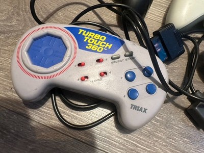 Super Nintendo SNES 16-Bit Triax Turbo Touch 360 Blue Controller | eBay