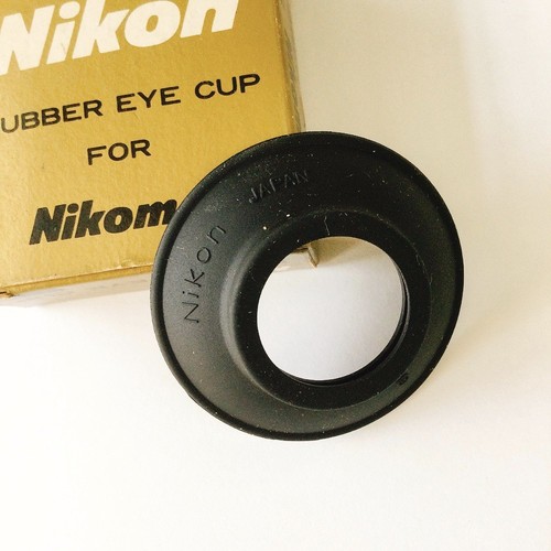 Nikon Rubber Eyecup for F/F2/F3 /Nikomat Film Cameras in Box made in ...