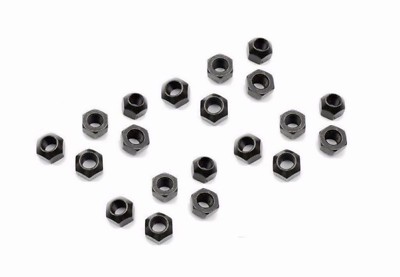 Land Rover Defender & Discovery 1 Steel Wheel Nut Set X20 Black Nuts ...