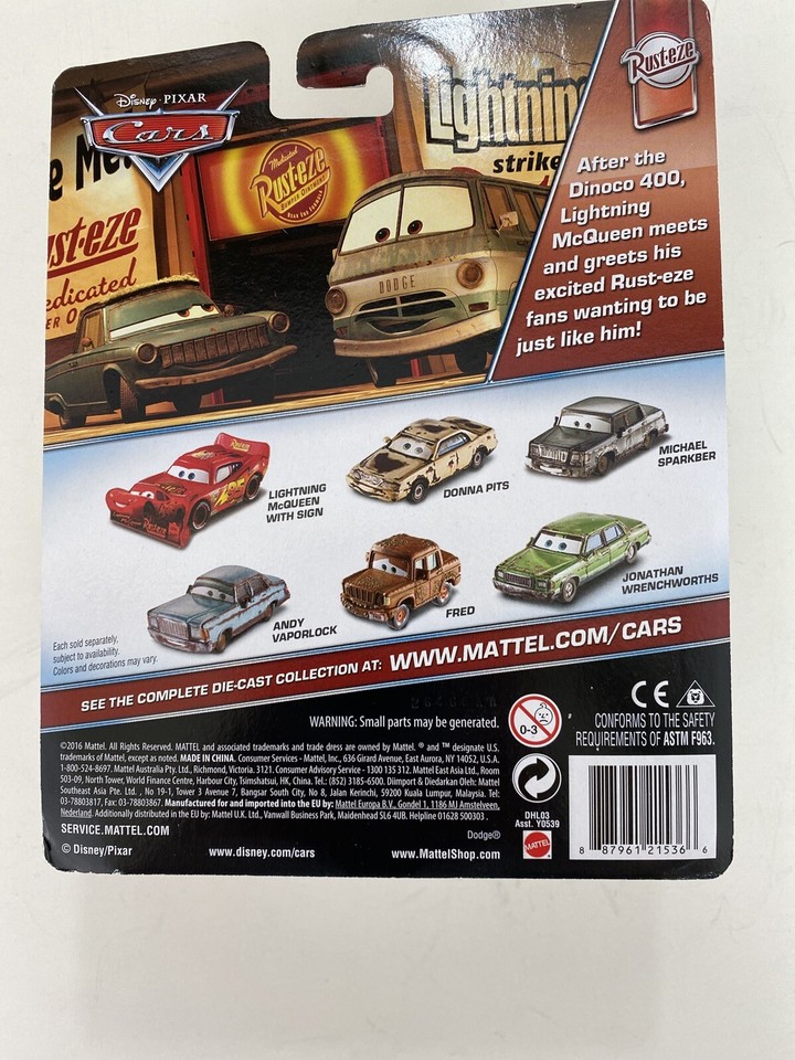 Disney Pixar Cars Craig Faster Deluxe 2016 New | eBay