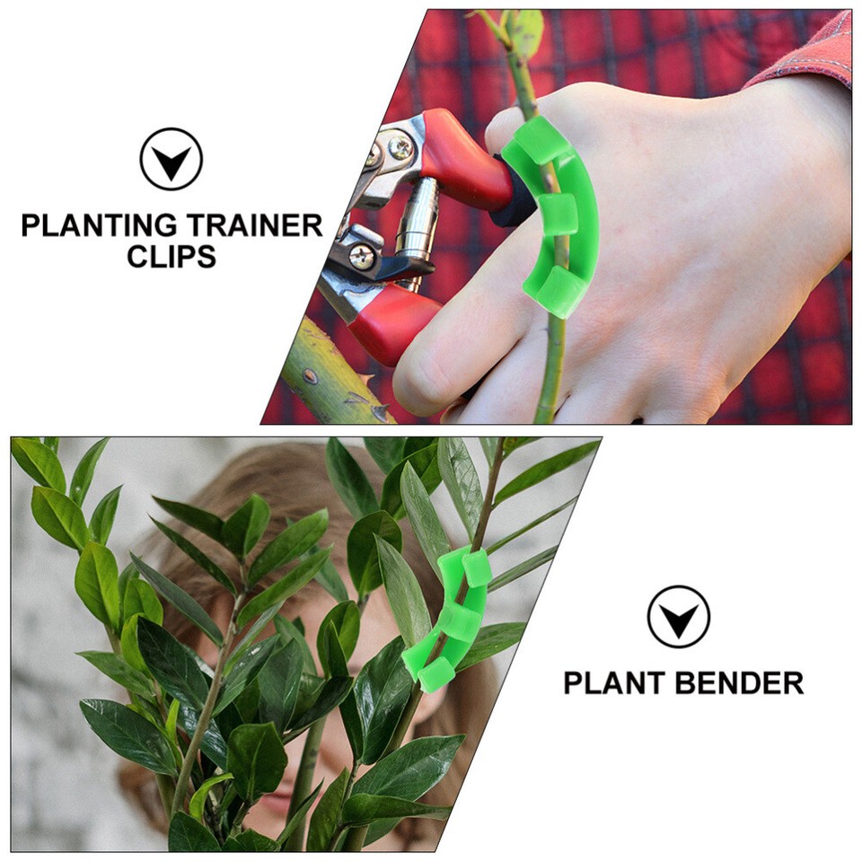 20 Pcs Planting Trainer Clips Bender Tutor for Plants Tutors Canopy ...