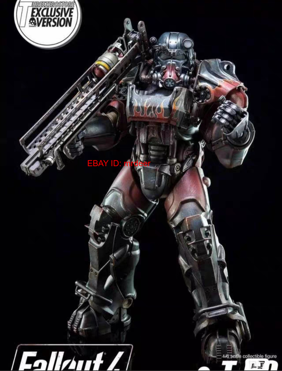Fallout Threezero 3A T60 1/6 Figures Mdel Toys Endoskeleton+ ...
