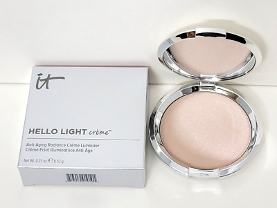 it Cosmetics HELLO LIGHT CREME Anti-Aging Radiance Luminizer 0.23 oz ...