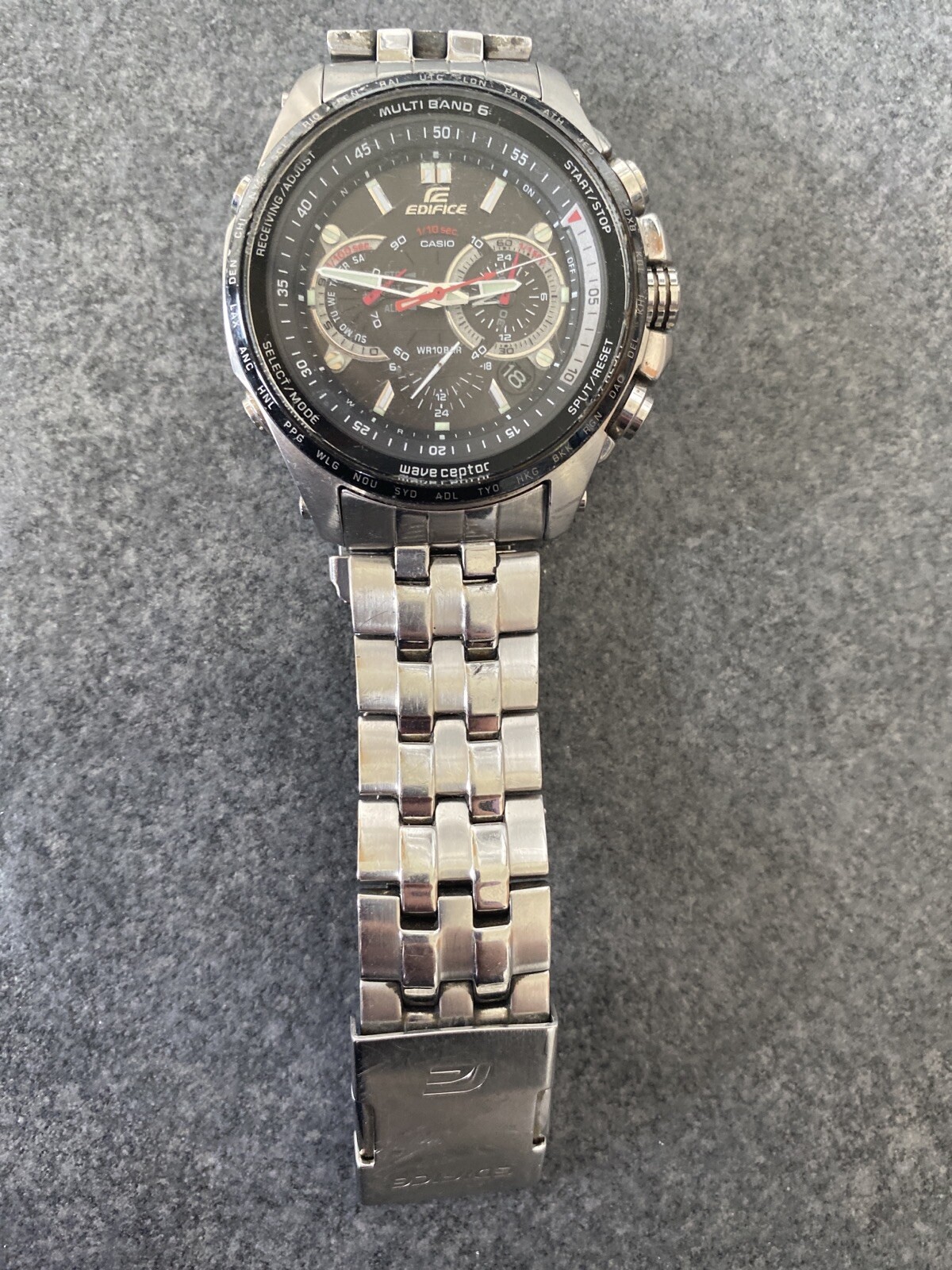 Original Casio Edifice, Uhr,Armbanduhr, Herren, Männer,5089,Solar | eBay.de