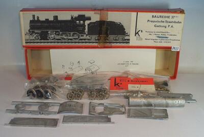 N & K.C. Keyser Ltd Kits Metall H0 Dampflok BR 37 Preussen P6 m. Motor ...