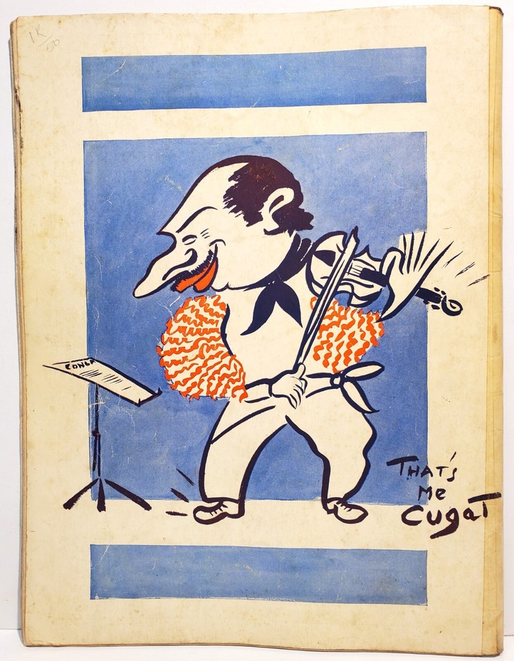 Meet Mr. Cugat 1943 Irving Berlin Percussion Music Book Bongos Guiro ...