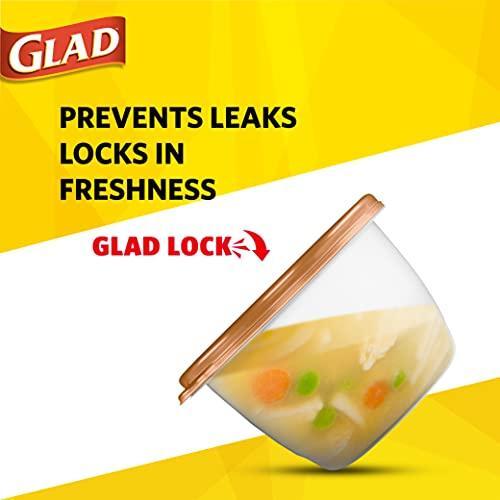 GladWare Home Deep Dish Food Storage Containers, Large Rectangle Holds ...