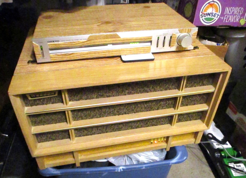 Antique Webcor Stereo High Fidelity Console Garrard Turntable,am/fm ...