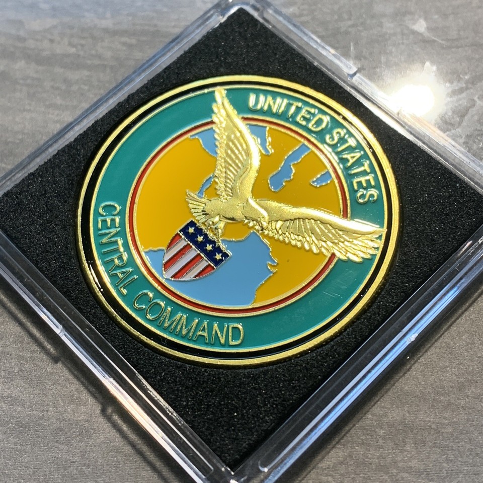 UNITED STATES CENTRAL COMMAND (CENTCOM) Challenge Coin United States ...