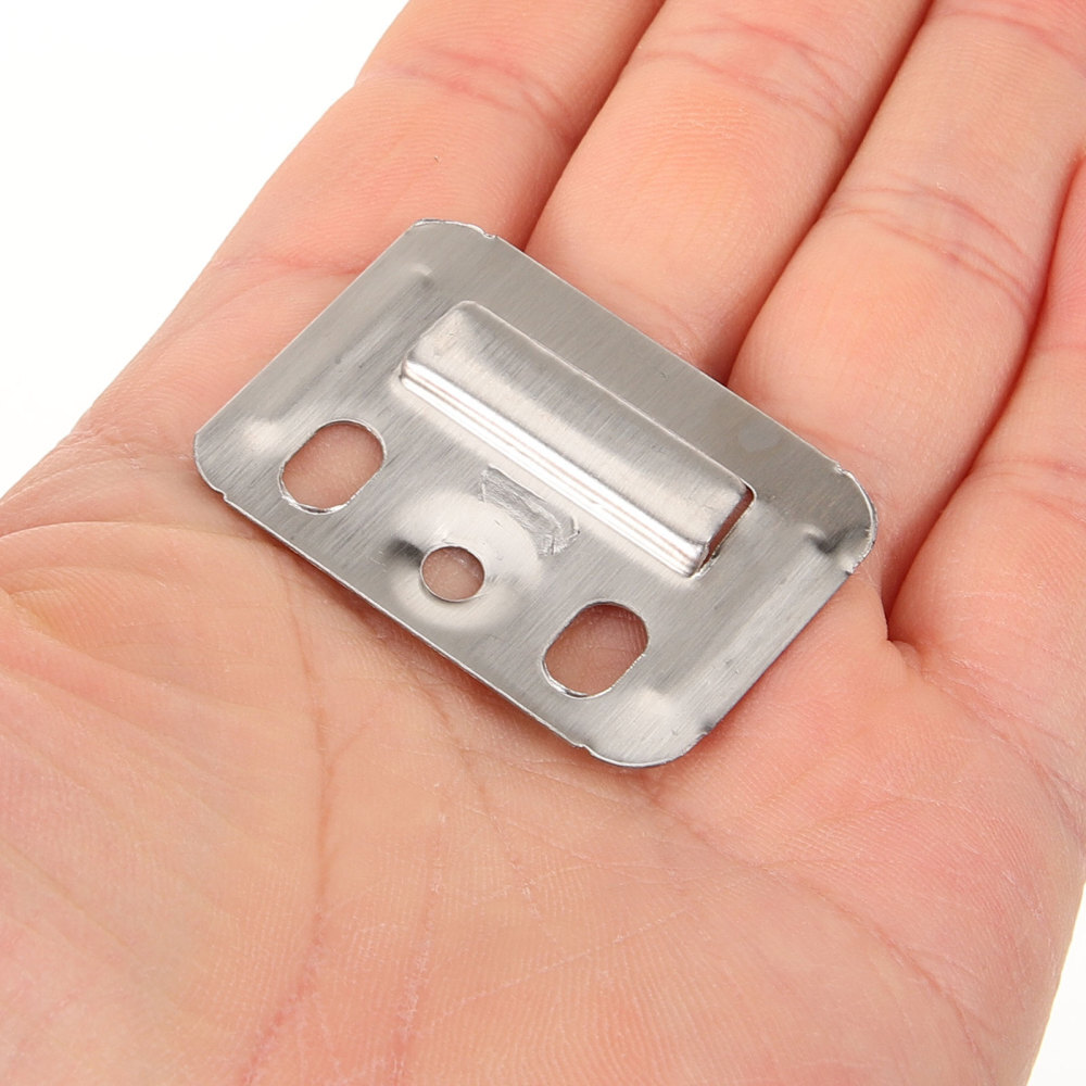 100pcs Wall Buckle Hanger Couch Clips Furniture Fixings | eBay