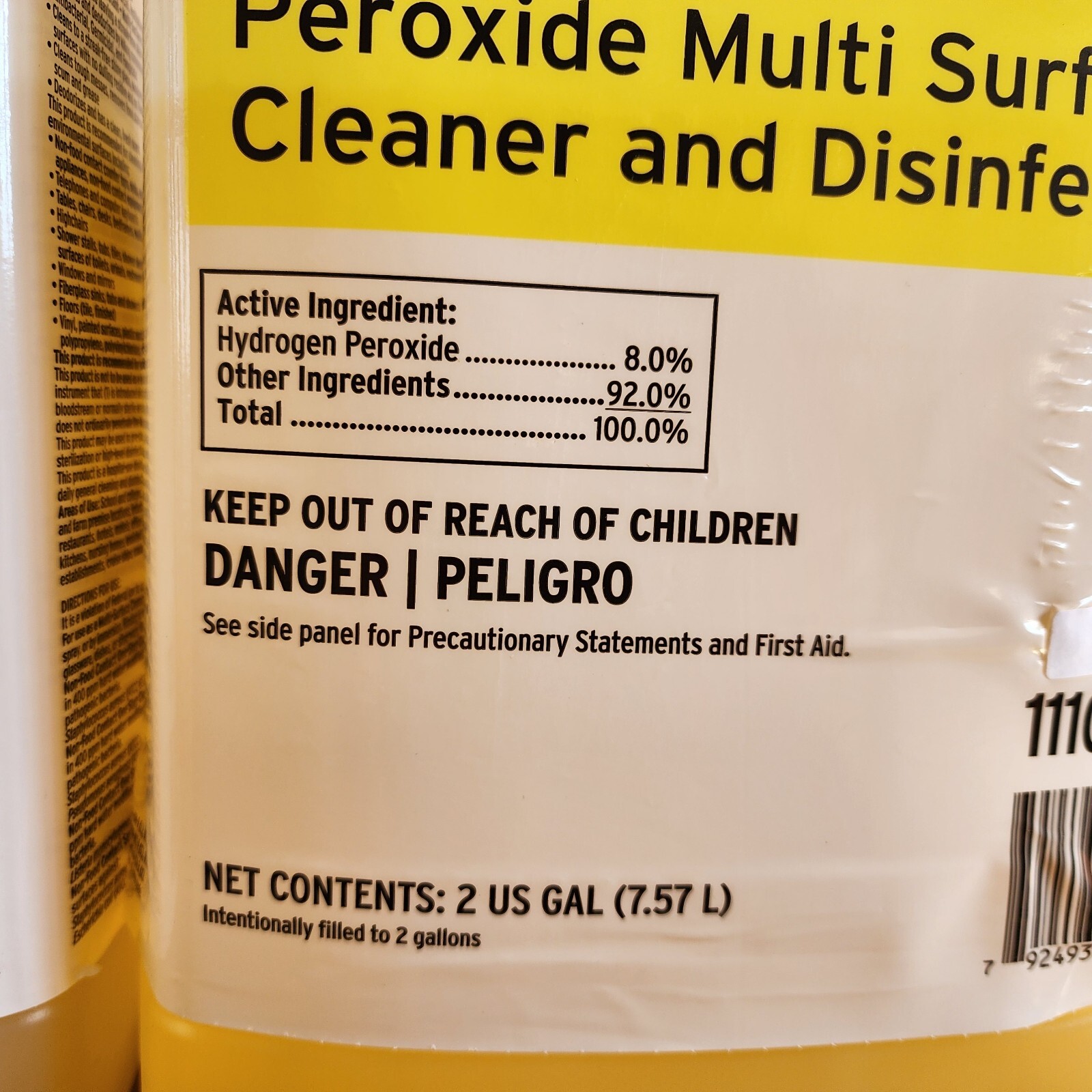 KAY Peroxide Multi Surface Cleaner Disinfectant 2 gallons 1110387 ...