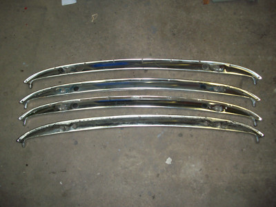 Triumph Spitfire Windshield Top Chrome Molding Finisher | Genuine OEM ...