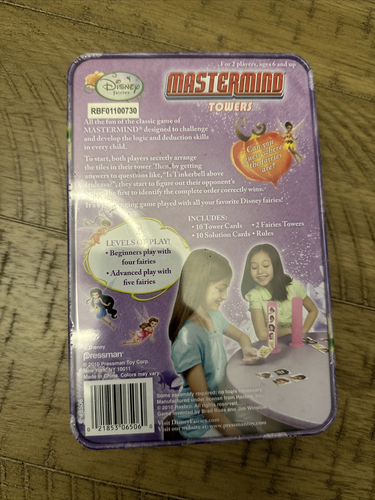 NEW SEALED DISNEY FAIRIES MASTERMIND TOWERS GAME TINKERBELL 2 PLAYERS ...