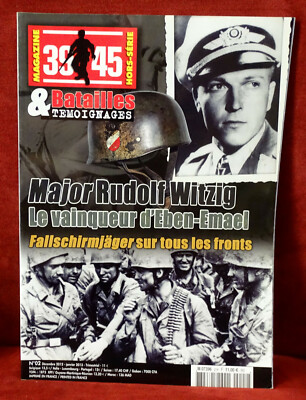 HEIMDAL REVUE BATAILLE &TEMOIGNAGES N°2 MAJOR RUDOLF WITZIG VAINQUEUR ...