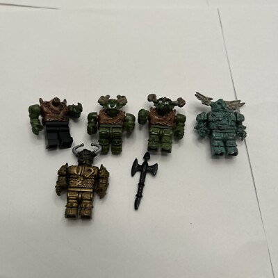 Mega Bloks Dragons Krystal Wars Minifigures And Accessories Lot | eBay
