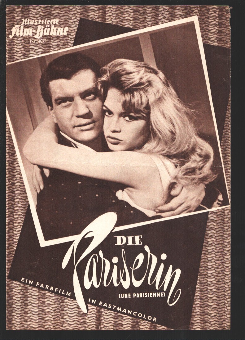 MAG: Une Parisienne-Illustrierte Film-Buhne #4071-German language-Les ...