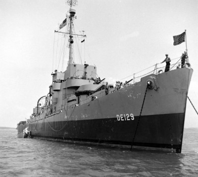 WW2 WWII Photo US Navy Destroyer Escort USS Edsall DE-129 World War Two ...