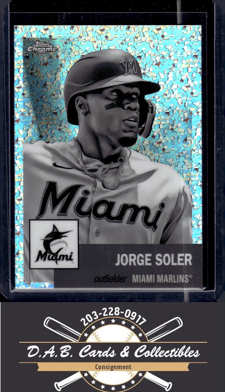2022 Topps Chrome Platinum #111 Jorge Soler Black White Refractor ...