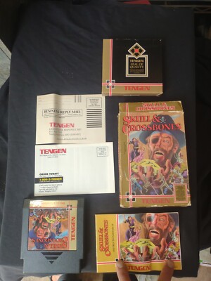 Skull An CrossBones For NES With Instructions An All 31763050124| eBay
