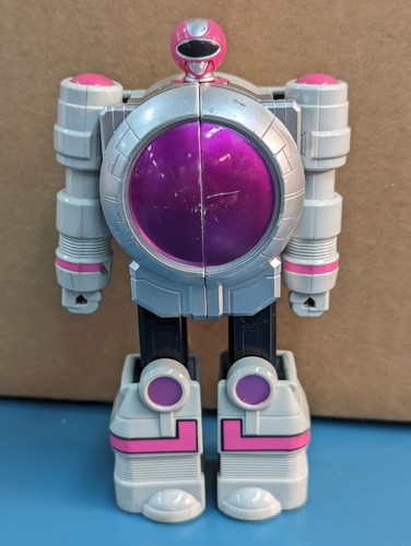 Power Rangers Pink Deluxe Super Zeo Zord Figure 1996 Circle Piece To ...