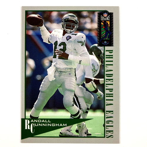Randall Cunningham 1995 Classic NFL Experience Card #76 Philadelphia ...