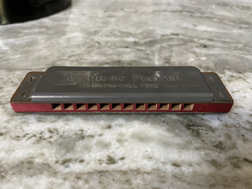 Vintage Music Master Harmonica, Extra Full Tone Instrument, Made in ...
