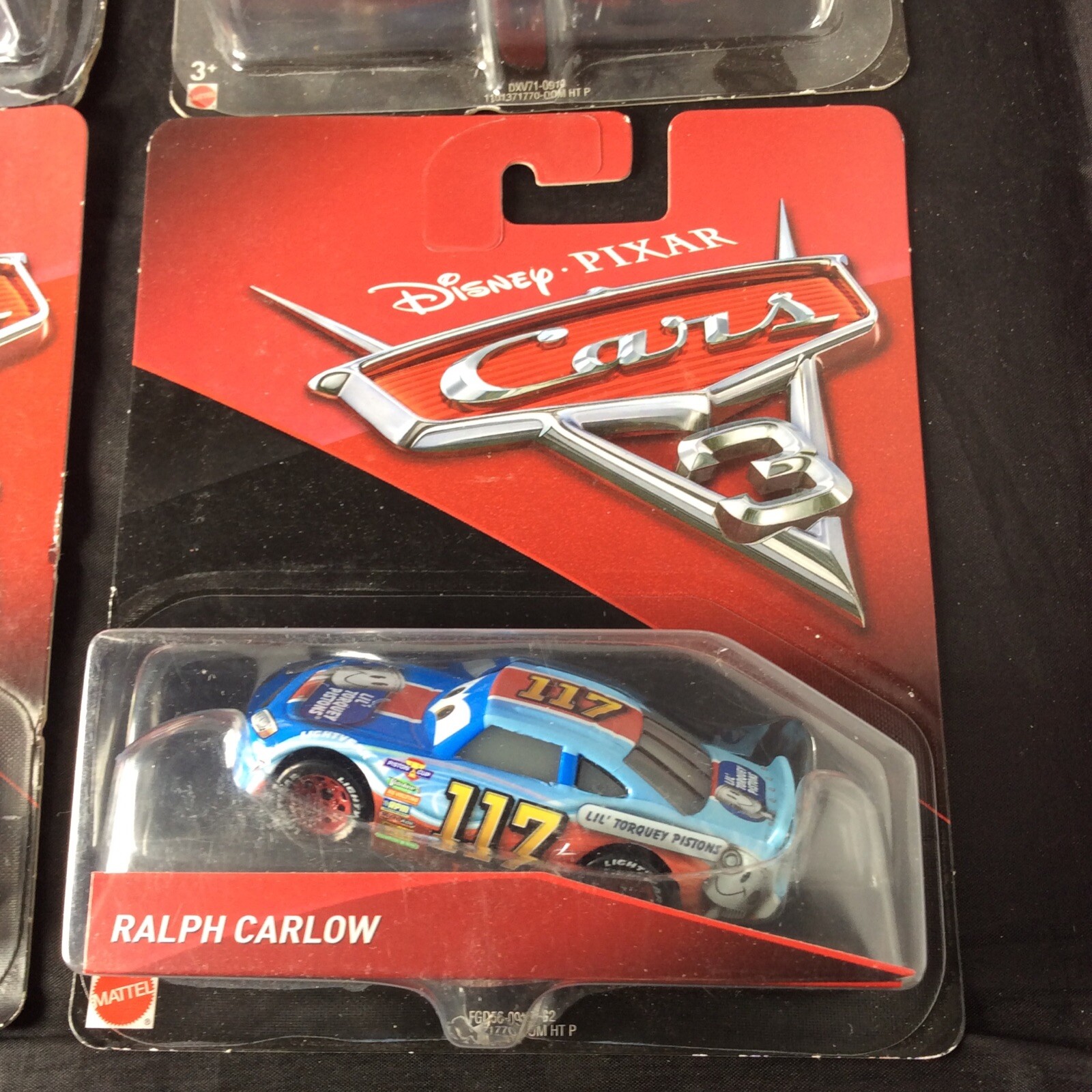 MATTEL DISNEY PIXAR CARS 3 Lot Of 4 Rex Revler Ralph Carlow Dinoco Cruz ...