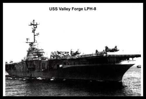 Postcard USS Valley Forge LPH-8 LP2 | eBay