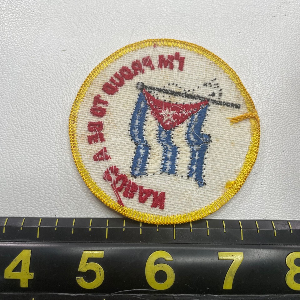 VINTAGE circa 1980S I'M PROUD TO BE A CUBAN Patch T035 | eBay