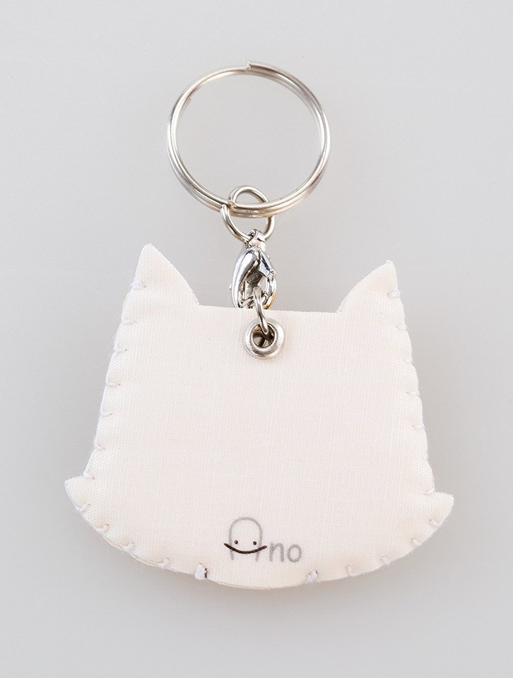 Handmade fabric keyring Cat ideas pattern animal charm lovely pet ...