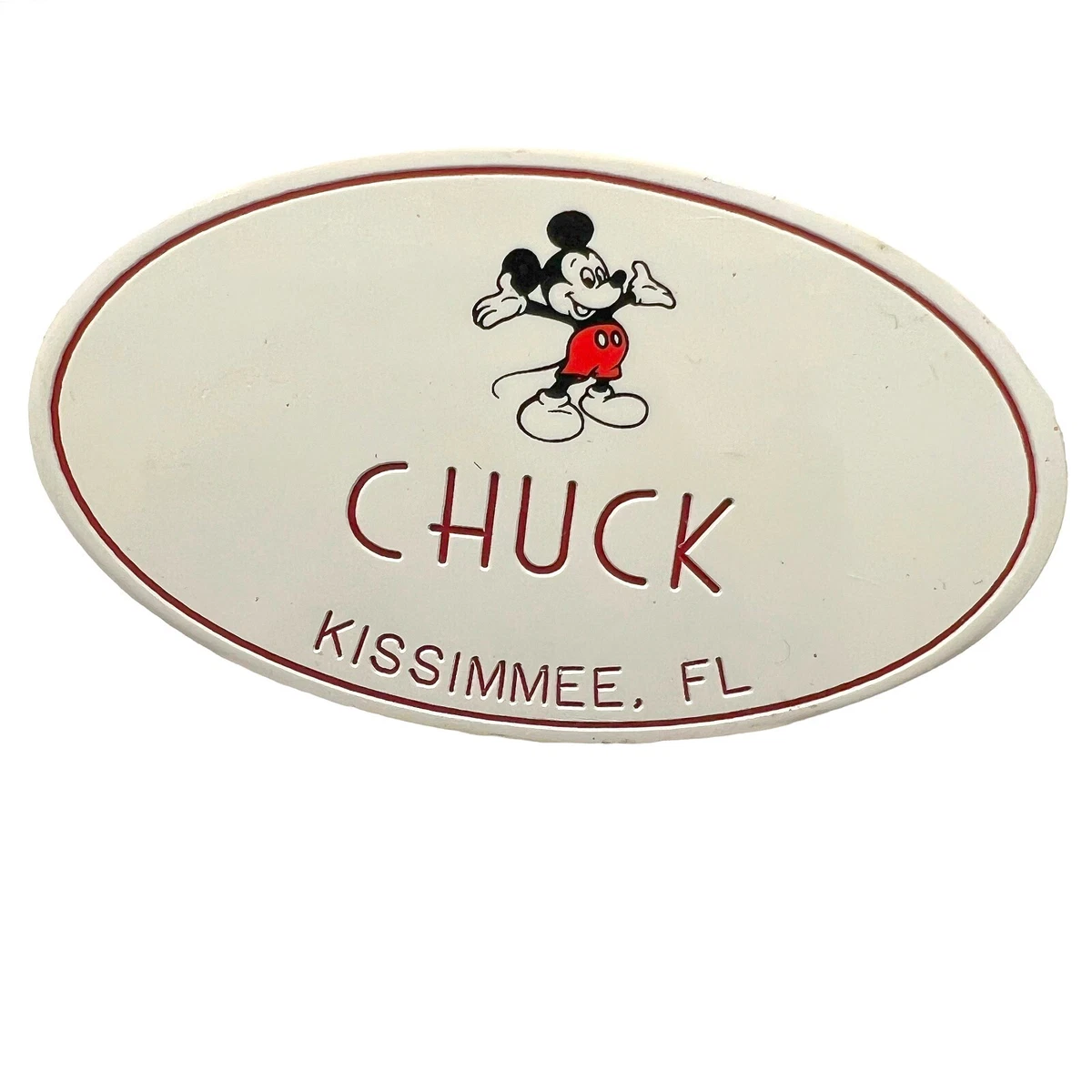 Mickey Mouse Name Tags