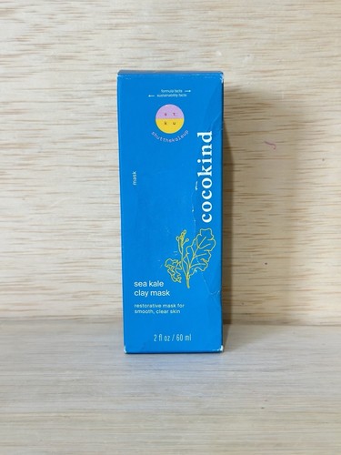 Cocokind Sea Kale Clay Mask 2 oz - Restorative Mask for Smooth Clear ...
