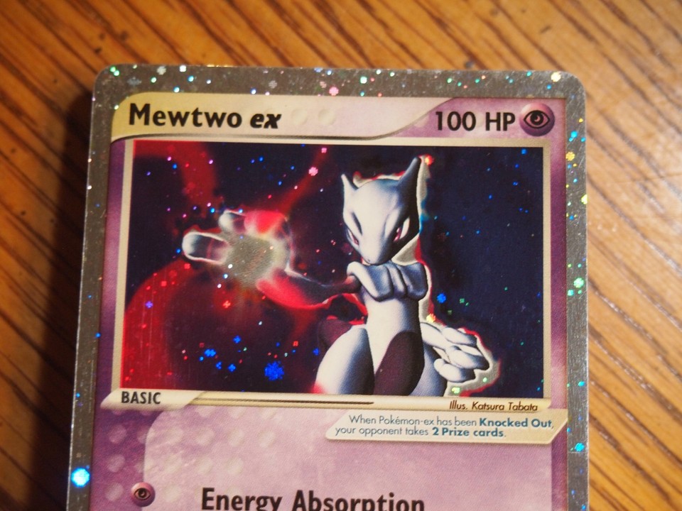 Pokemon 2003 Ruby Sapphire Mewtwo Ex ultra rare holo card, PSA 7 | eBay