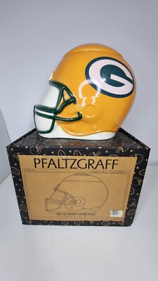 Vintage RARE Green Bay Packers Football NFL Riddell Helmet Cookie Jar ...