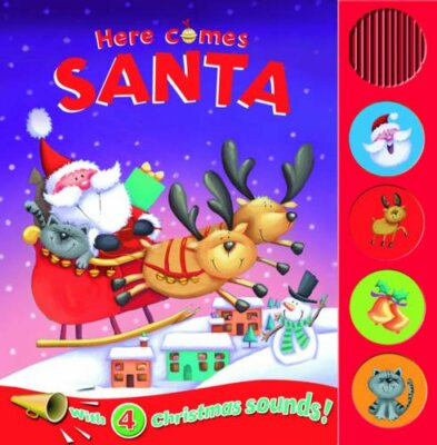 Here Comes Santa (Sound Boards) Board book Book The Fast Free Shipping ...