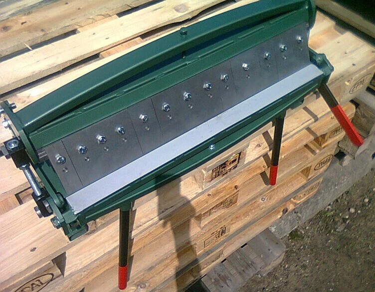 New sheet metal bender 615mm / 1mm, box&pan bender, sheet metal folder ...