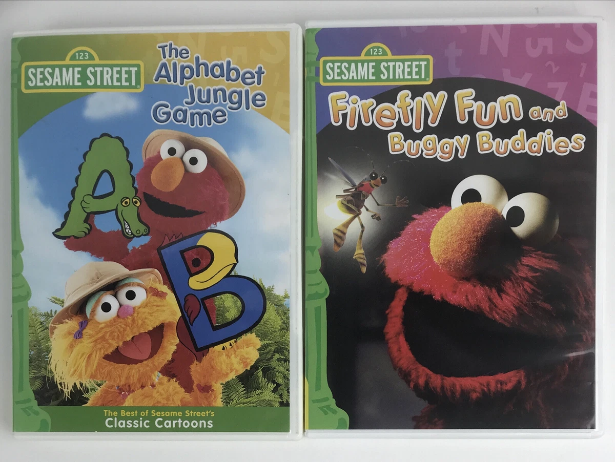 Sesame Street The Alphabet Jungle Game Dvd