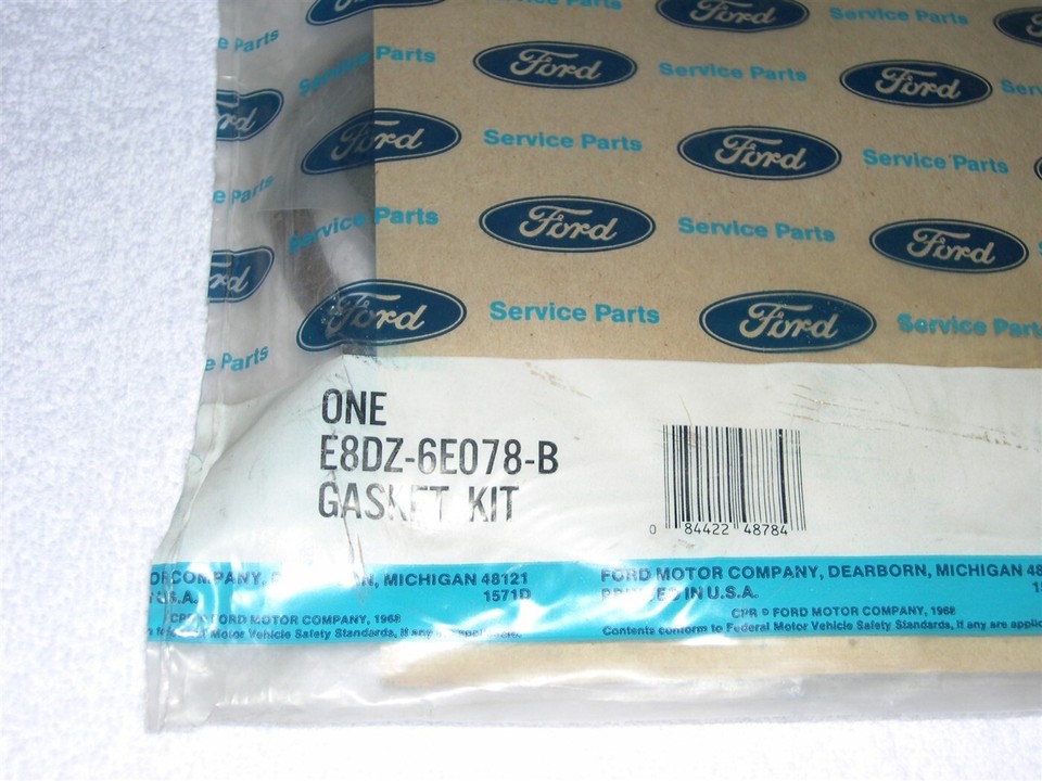 NOS 1988 90 Ford Thunderbird Taurus Continental 3.8 Lwr Gasket Set E8DZ ...