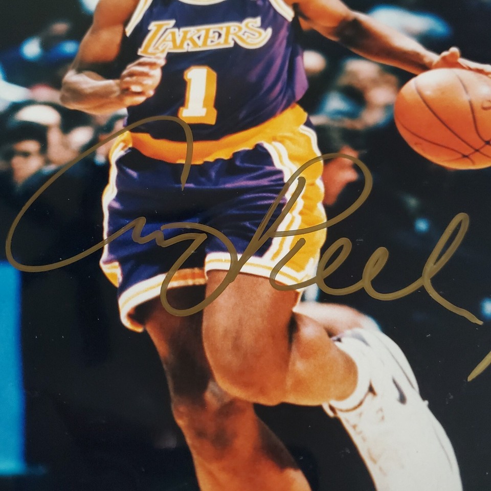 1992 Anthony Peeler Los Angeles Lakers 8x10 NBA Photo w/COA BKP-165 | eBay