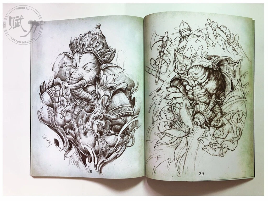 Traditional Book Tattoo