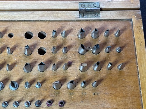 Vintage Boley & Leinen Chrocor Watch Repair Staking Set In Original Box ...