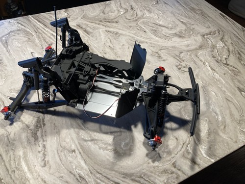 Losi 1/10 Baja Rey Chassis / Roller / Slider | eBay