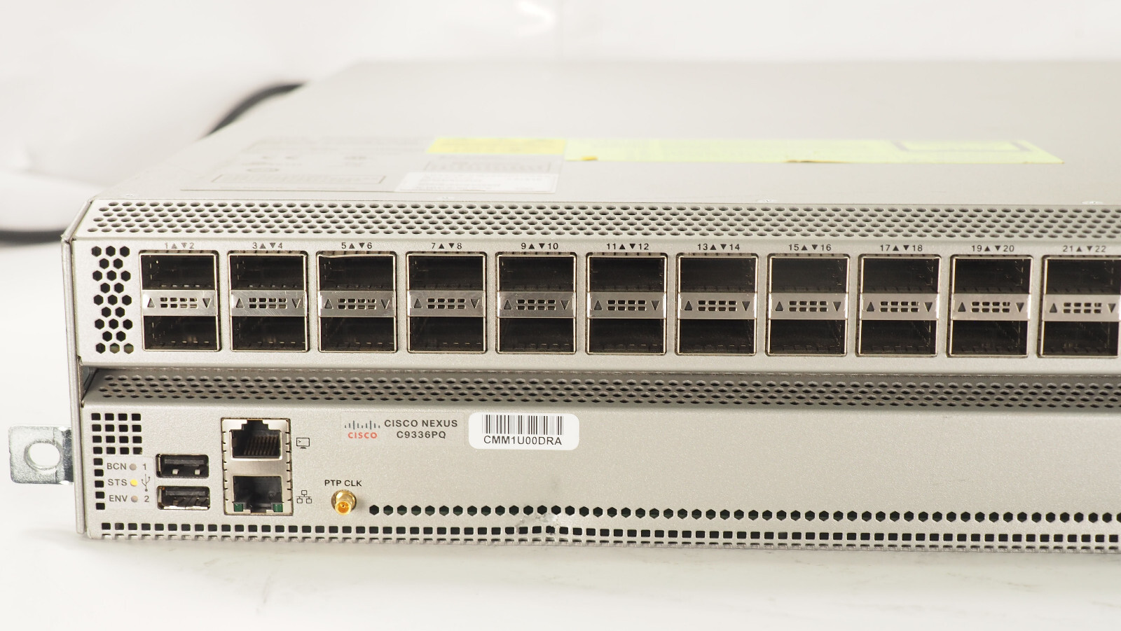 Cisco N9K-C9336PQ Nexus 9336PQ 36-Port 40Gb/s QSFP+ ACI Switch Dual ...