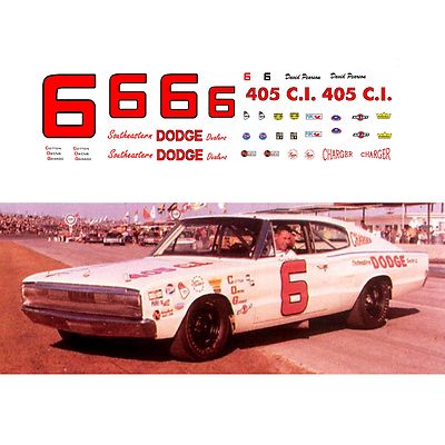 David Pearson 1966 Nascar Car
