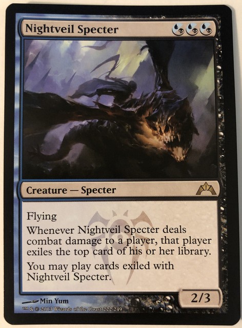 MTG Nightveil Specter Gatecrash 222/249 Regular Rare for sale online | eBay
