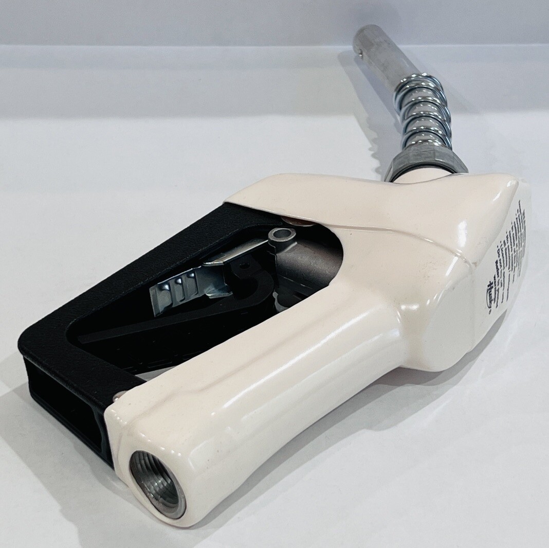 Husky White XS Pressure Activated Unleaded Gas Nozzle w/Full Grip Guard ...