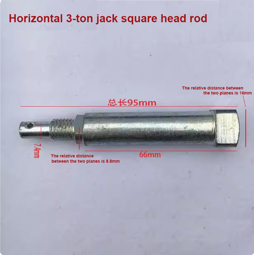 Horizontal 3Ton Jack Square Head Rod Gear Connecting Screw Air Release ...